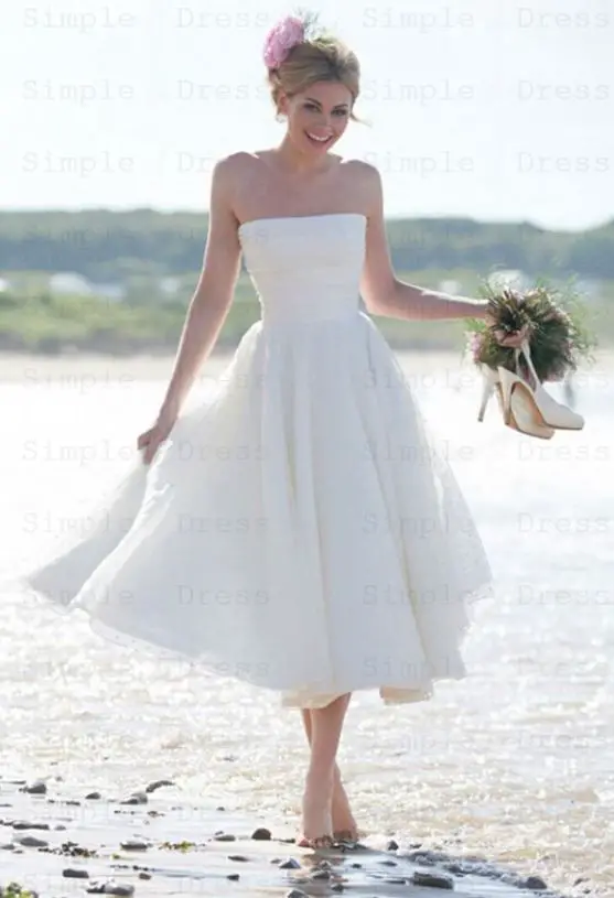 Simple Beach Wedding Dresses Ideas for Destination Bride - Wedding Ideas
